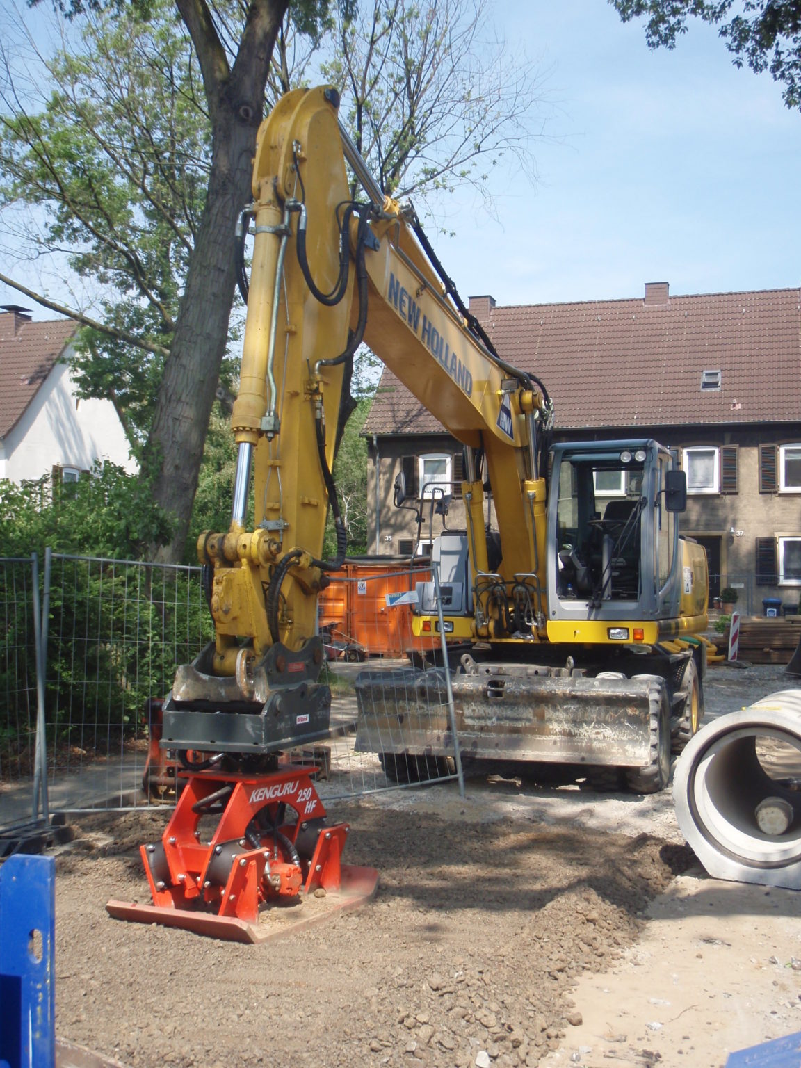 Plaques de compactage - Escomel